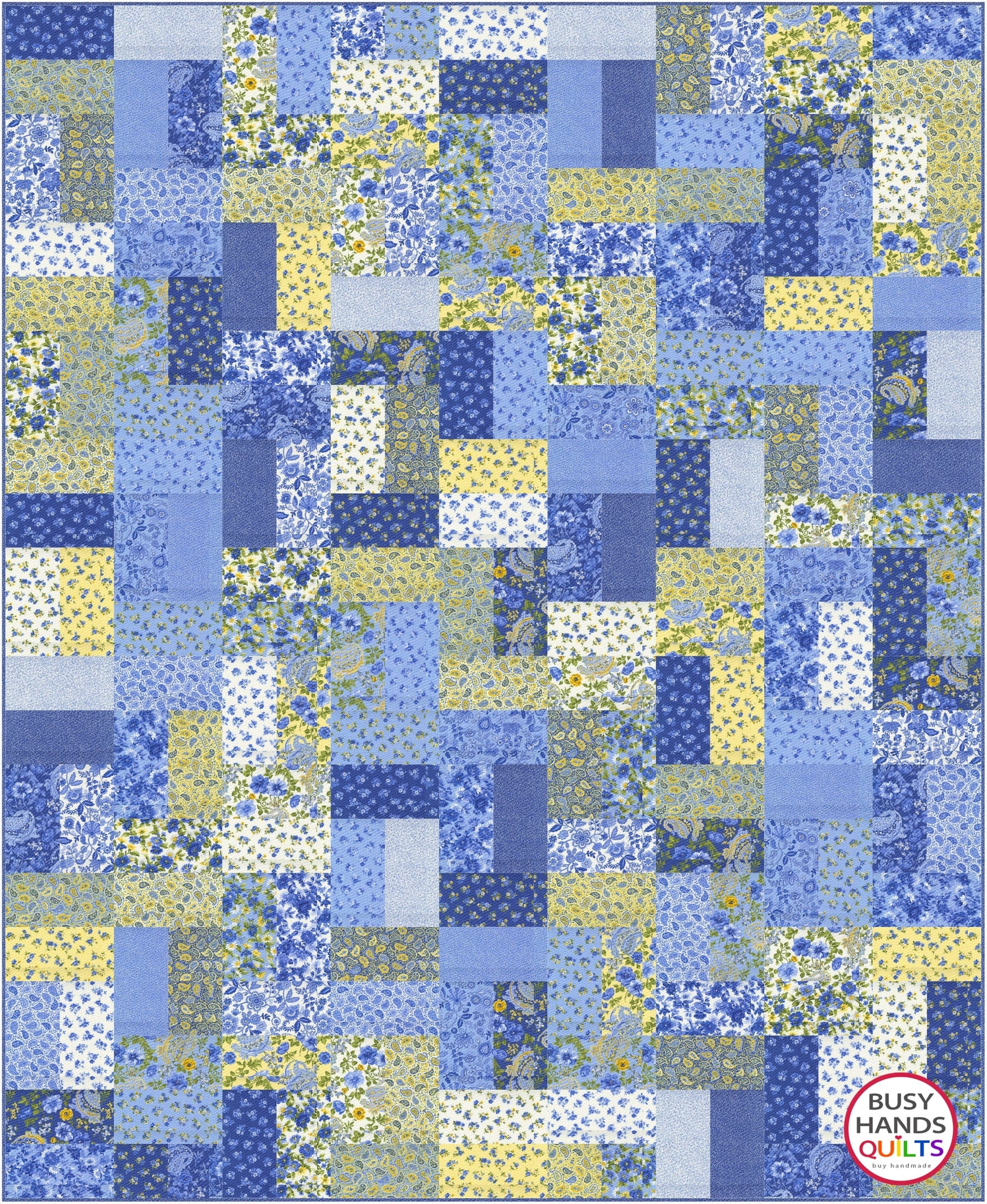 Oh Happy Day Quilt Pattern by Busy Hands Quilts