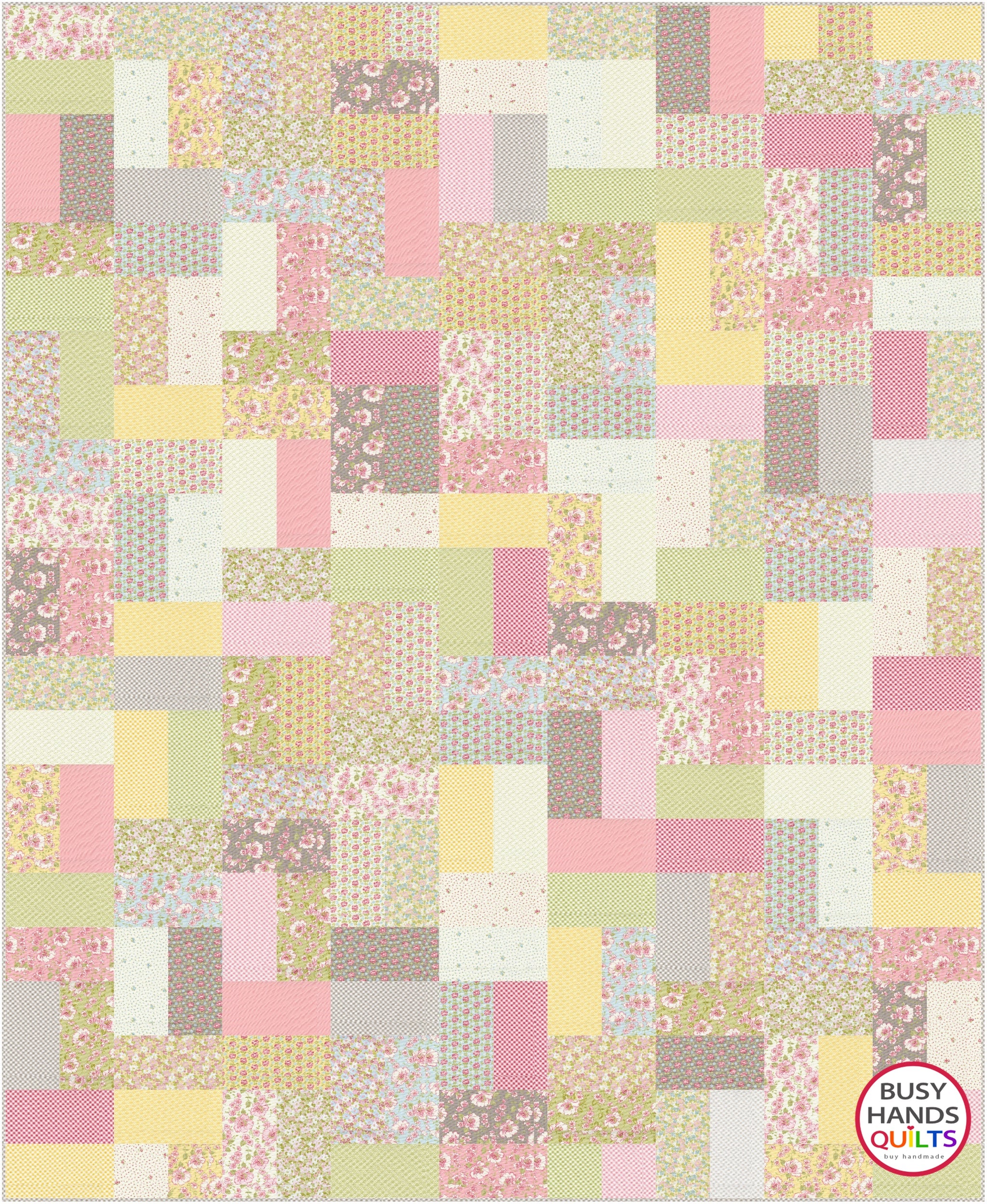 Oh Happy Day Quilt Pattern by Busy Hands Quilts