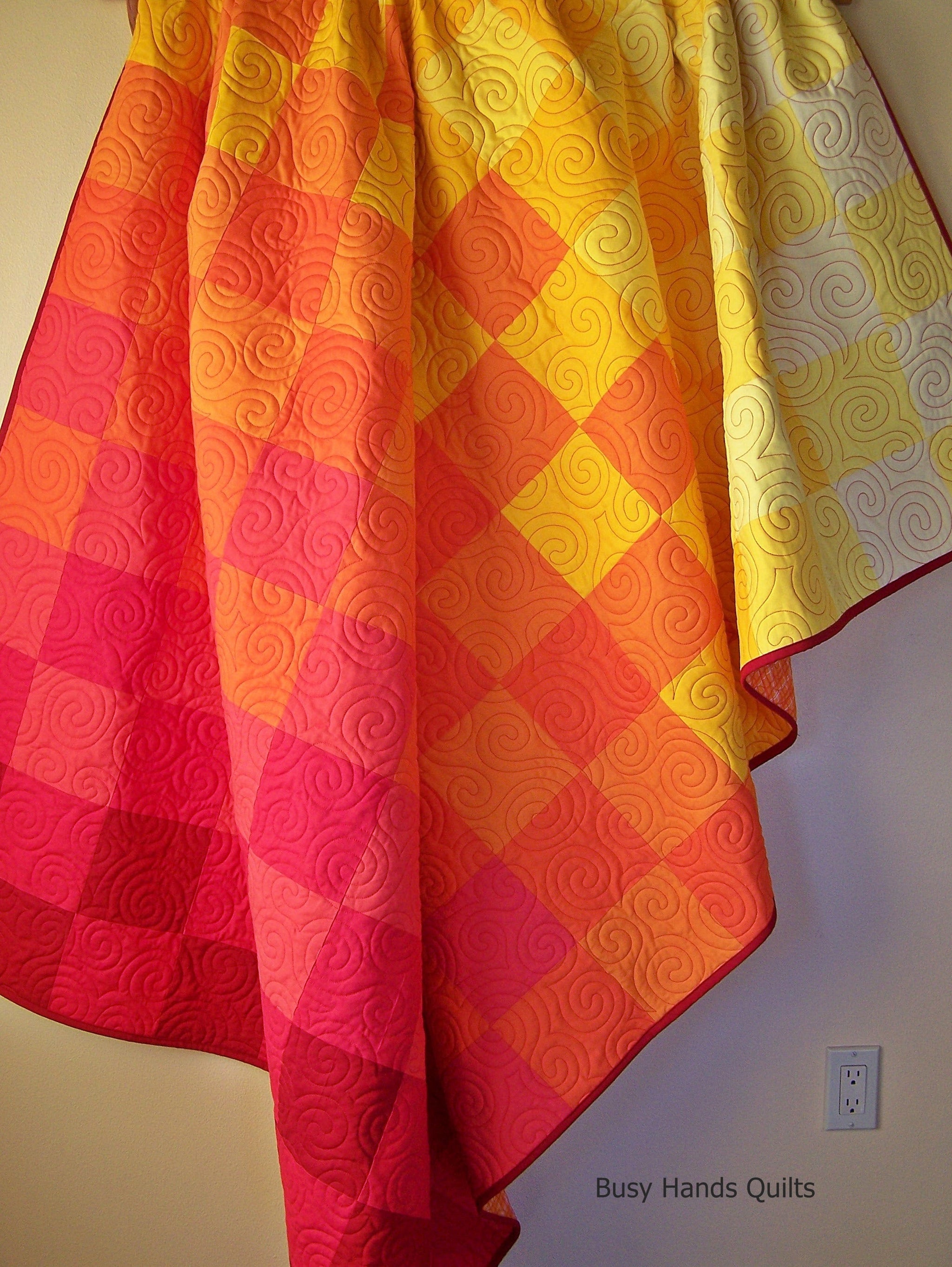 Pixelation Quilt Pattern by Busy Hands Quilts