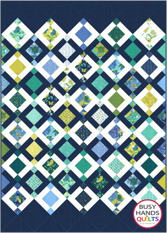 Woven Windows Quilt Pattern by Busy Hands Quilts
